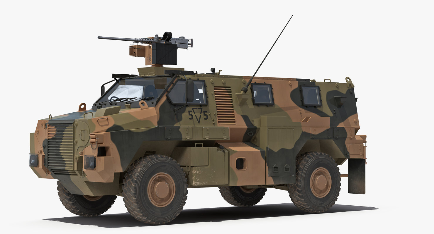 3D 4x4 bushmaster mr6 camo - TurboSquid 1333635