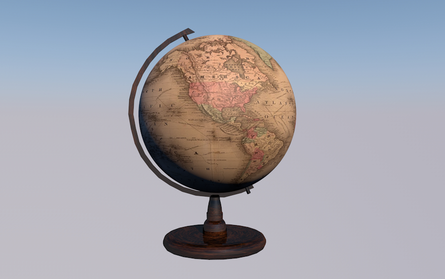 Globus 3D-Modell - TurboSquid 1333655