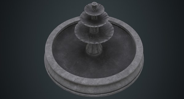 modèle 3D de Fontaine 2B - TurboSquid 1333857