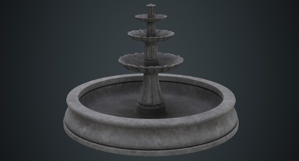 modèle 3D de Fontaine 2B - TurboSquid 1333857