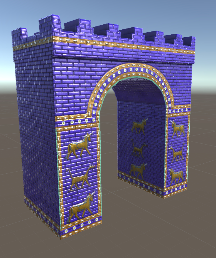 Modello 3D Porta di Ishtar - TurboSquid 1333935