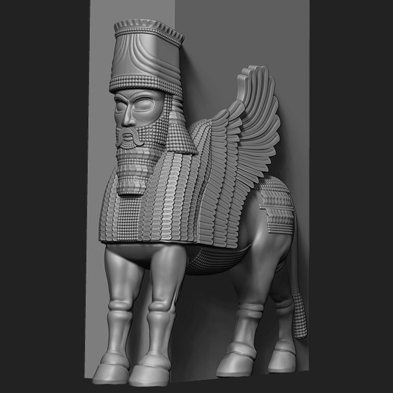 Persepolis statue model - TurboSquid 1333952