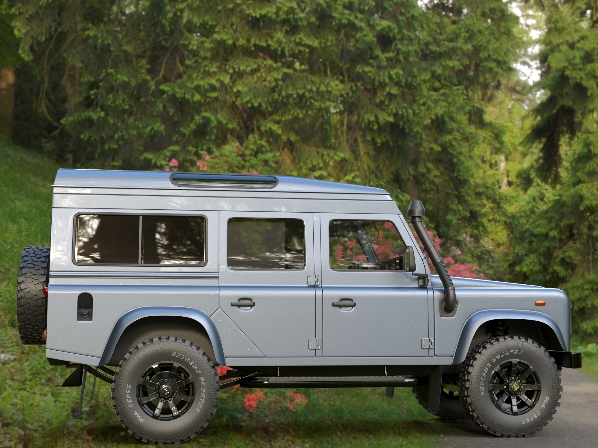 Land rover defender 110 model - TurboSquid 1334054
