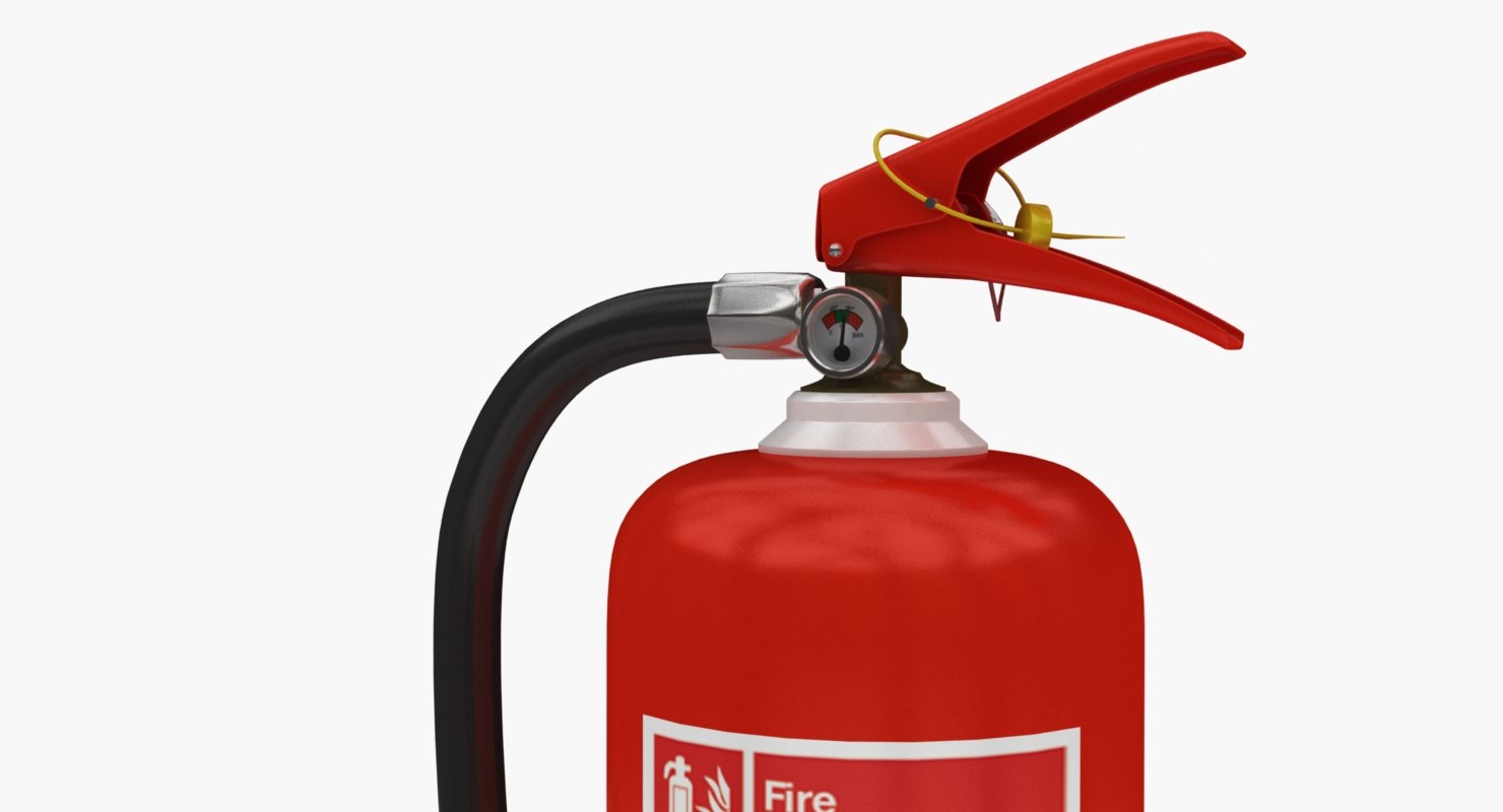 modelo 3d Extintor de incendios - TurboSquid 1334067