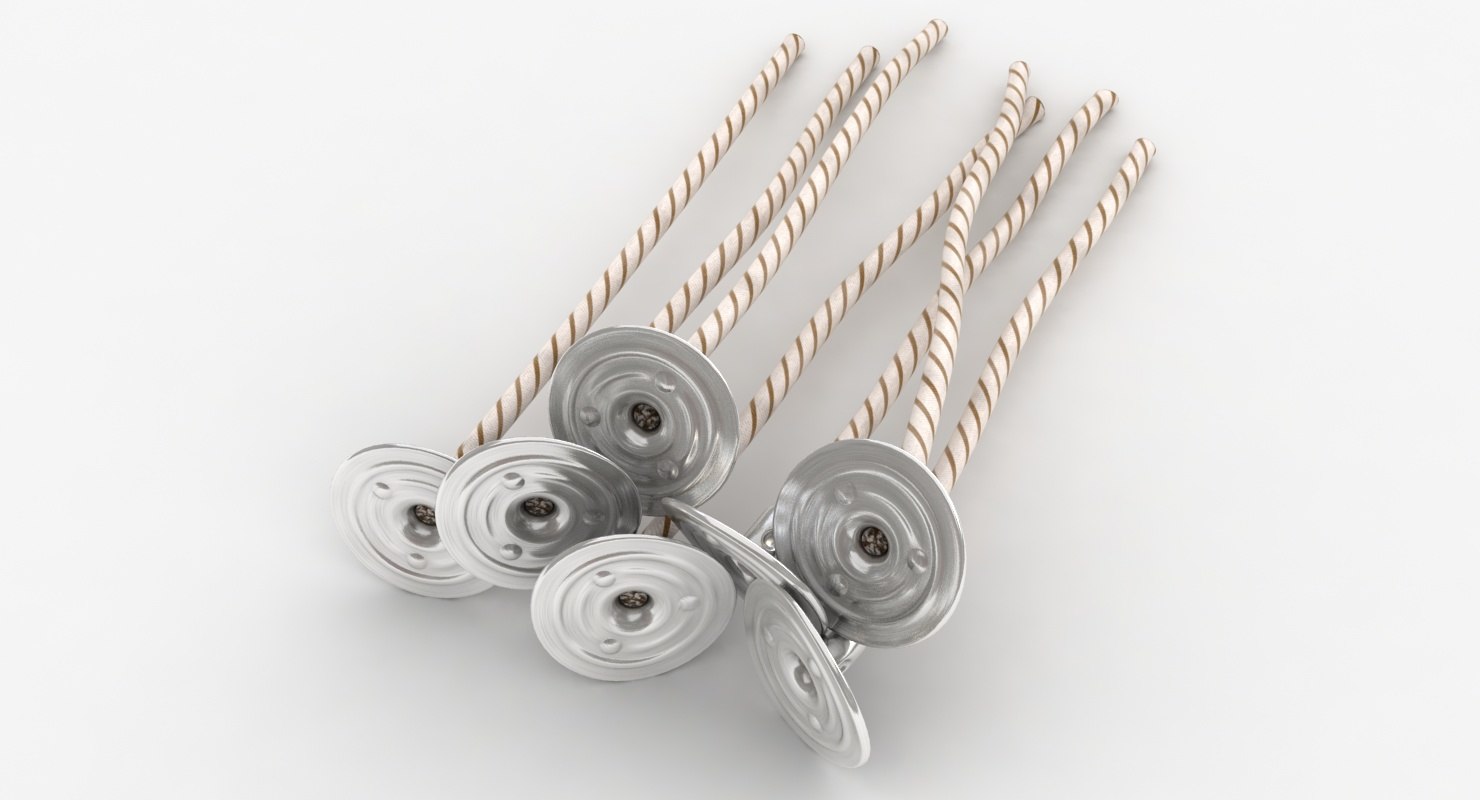 3D large pre tabbed wicks model - TurboSquid 1334126