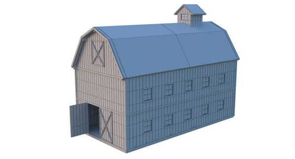 Farm barn 3D model - TurboSquid 1334129