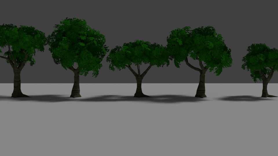 Fantasy tree variations 3D model - TurboSquid 1334181
