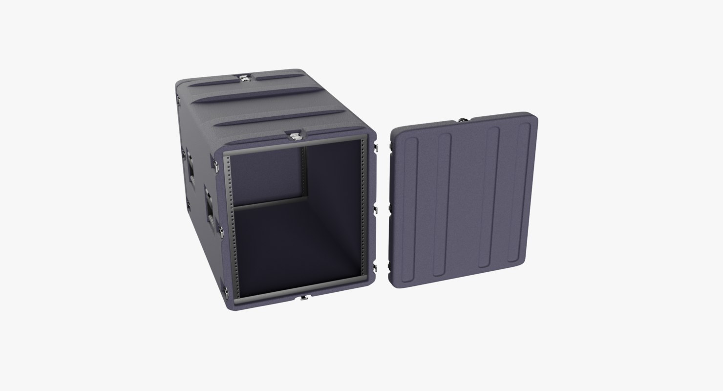 3D field rack mount case - TurboSquid 1334183