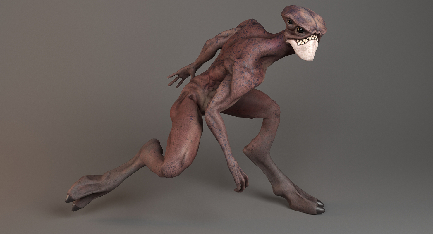 Alien rigged 3D - TurboSquid 1334297