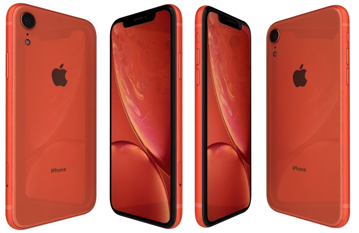 3D apple iphone xr red - TurboSquid 1334309