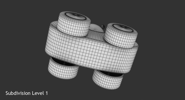 3D wooden car model - TurboSquid 1334471