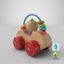 3D wooden car model - TurboSquid 1334471
