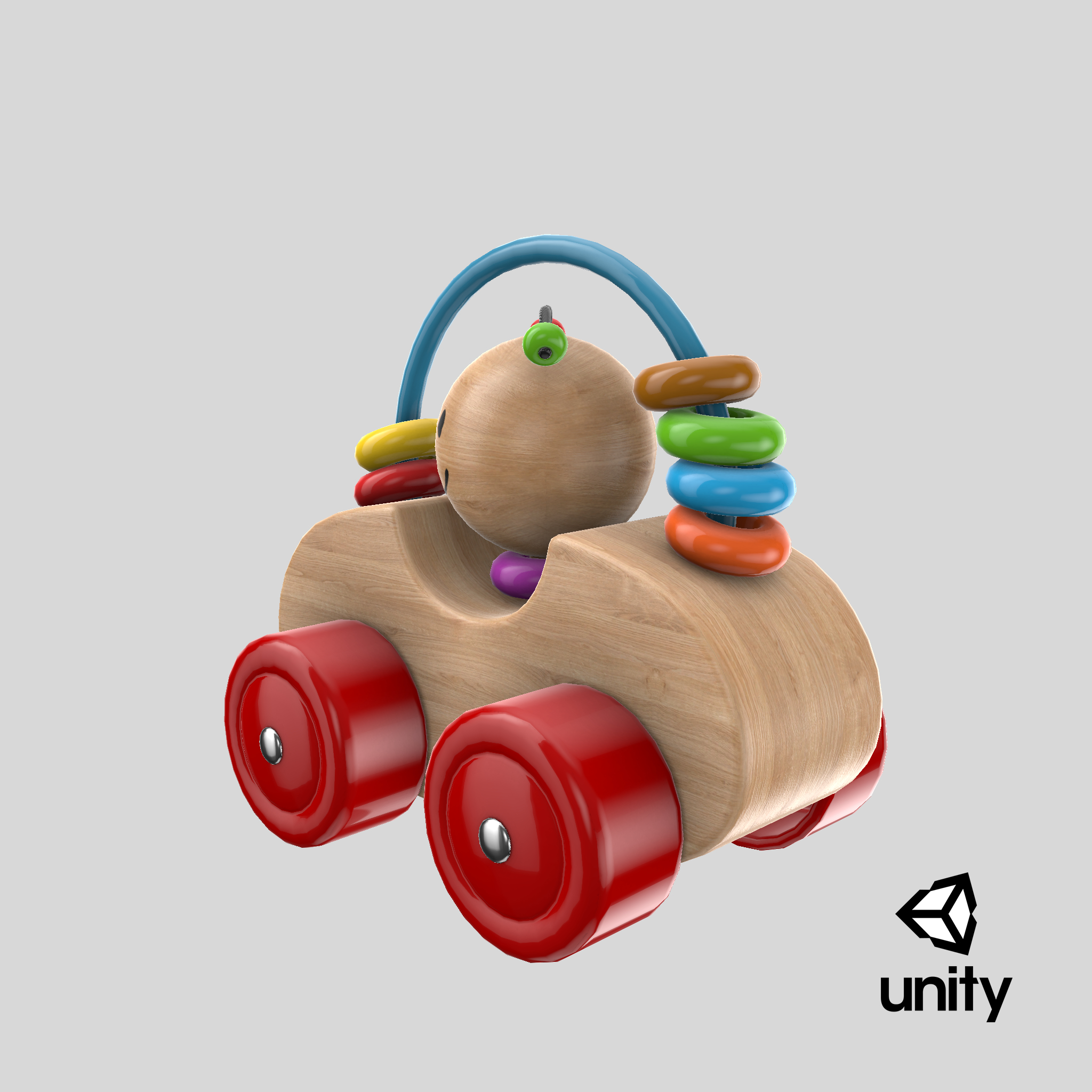 3D wooden car model - TurboSquid 1334471