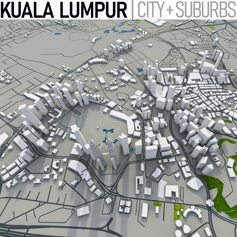 Kuala lumpur 3D model - TurboSquid 1334472