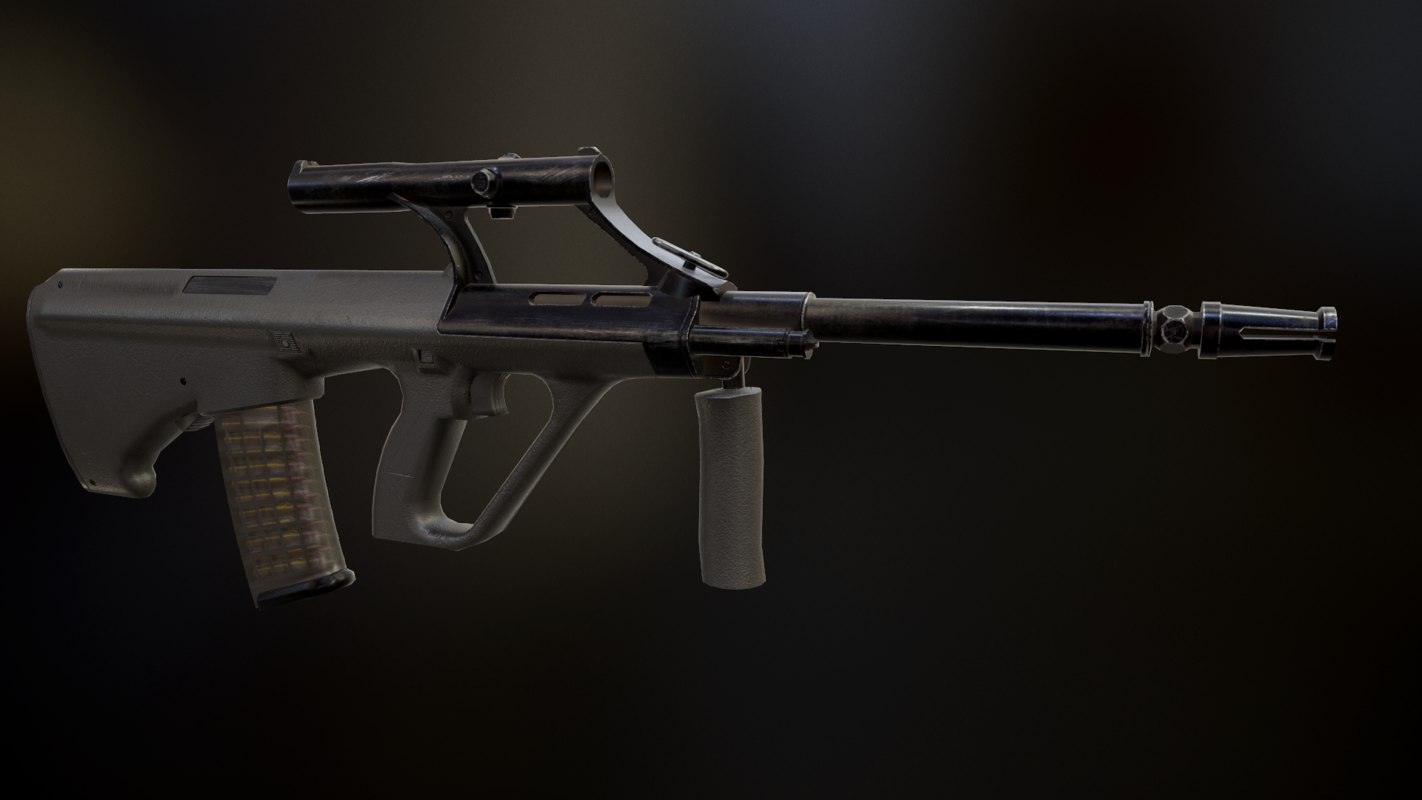 3D steyr aug - TurboSquid 1334497