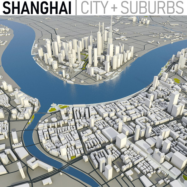 3D Shanghai Models | TurboSquid