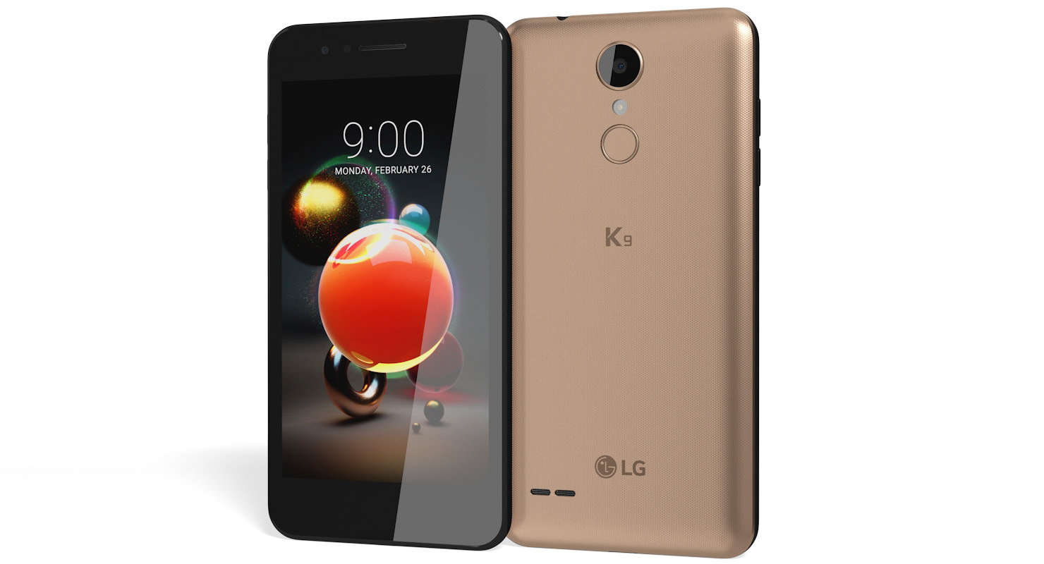 Realistic lg k9 gold model - TurboSquid 1334611
