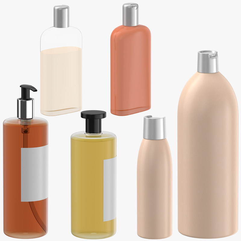 3D model shampoos lotion - TurboSquid 1334630