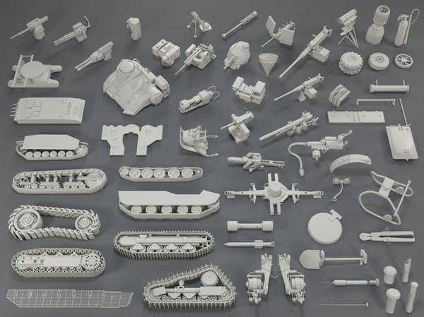 3D Kitbash Models | TurboSquid