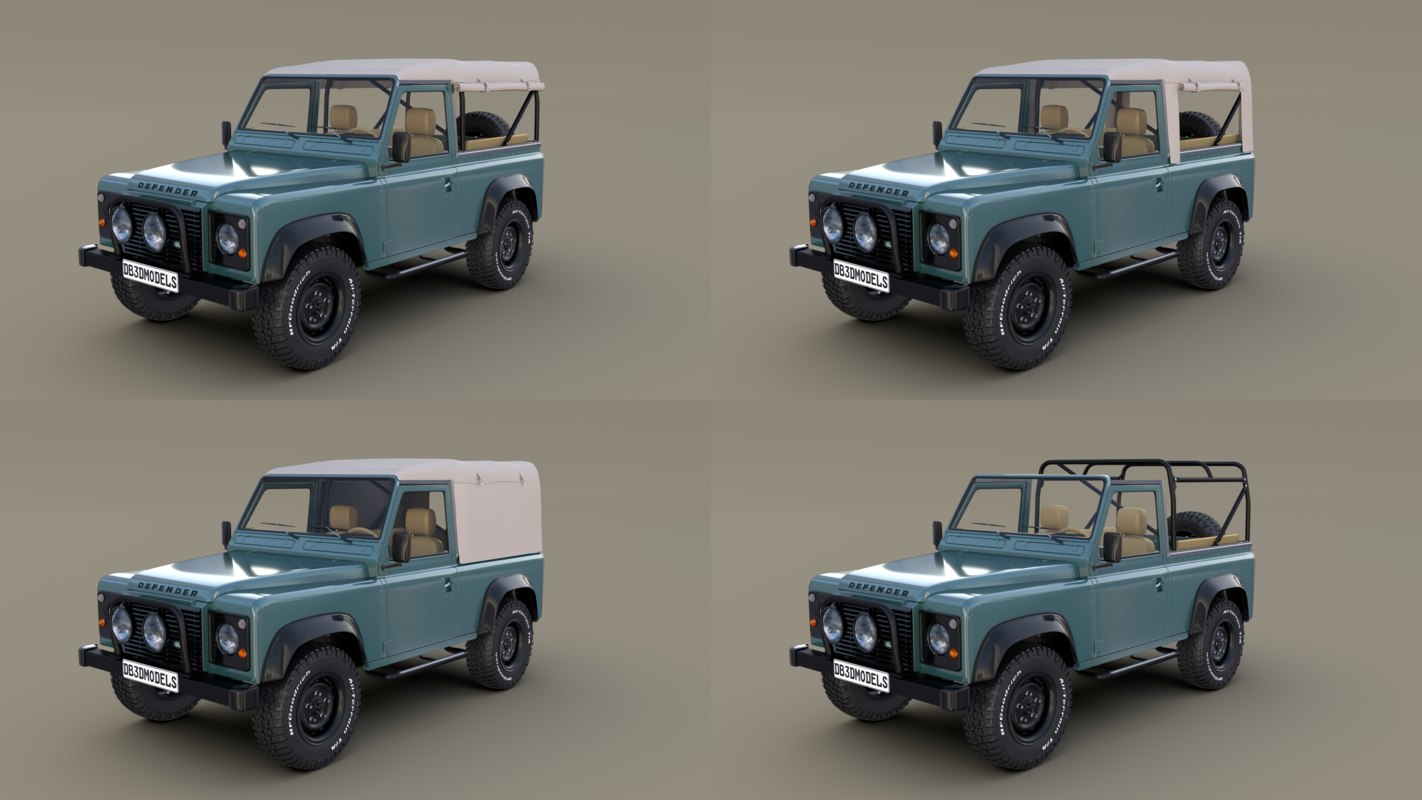 1985 land rover defender 3D - TurboSquid 1334970