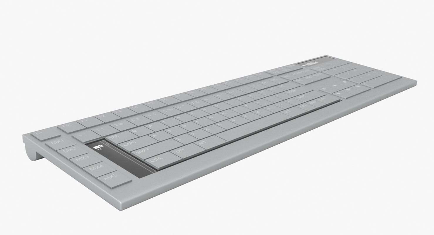 Modern keyboard 3D model - TurboSquid 1334979