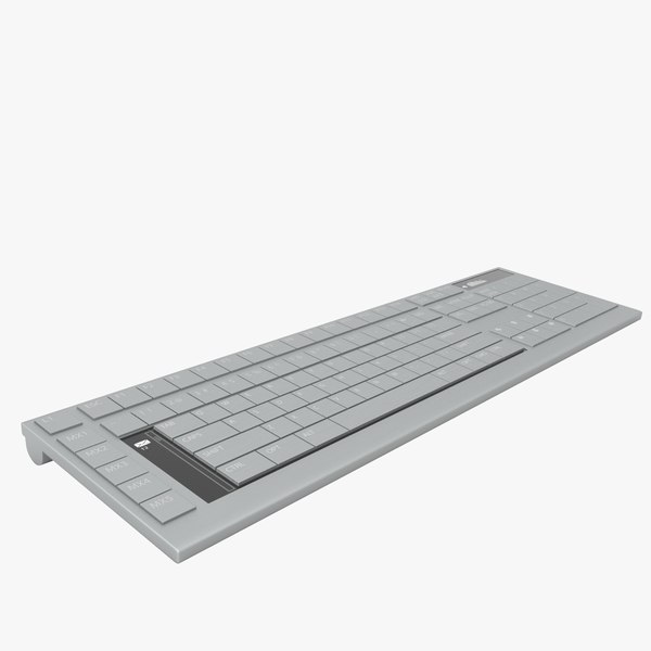 Modern keyboard 3D model - TurboSquid 1334979