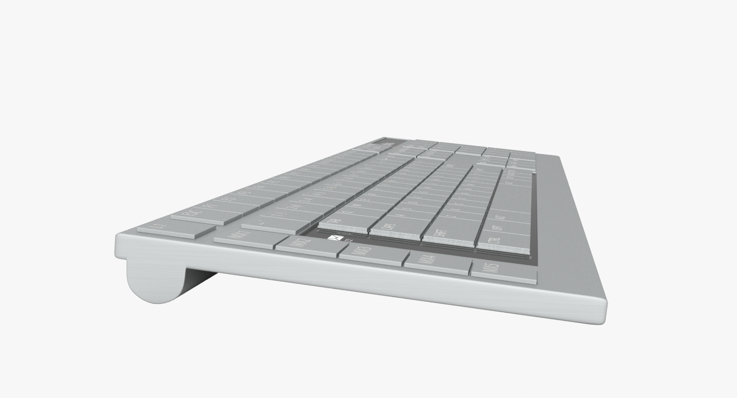 Modern keyboard 3D model - TurboSquid 1334979