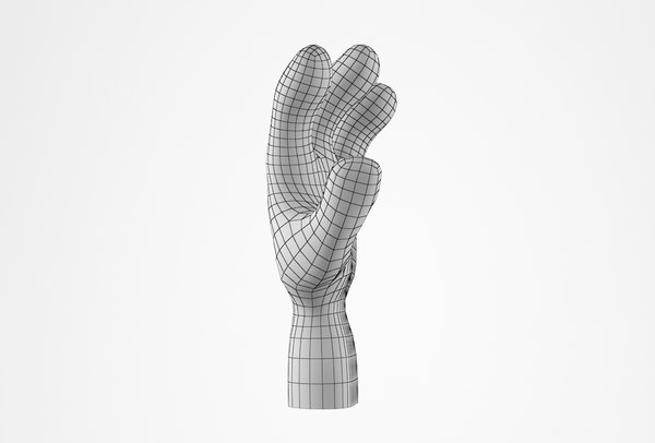 3D hands stylized cartoon character model - TurboSquid 1335167