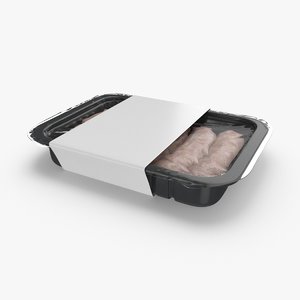 3D model meats-packaging-01---chicken - TurboSquid 1328155