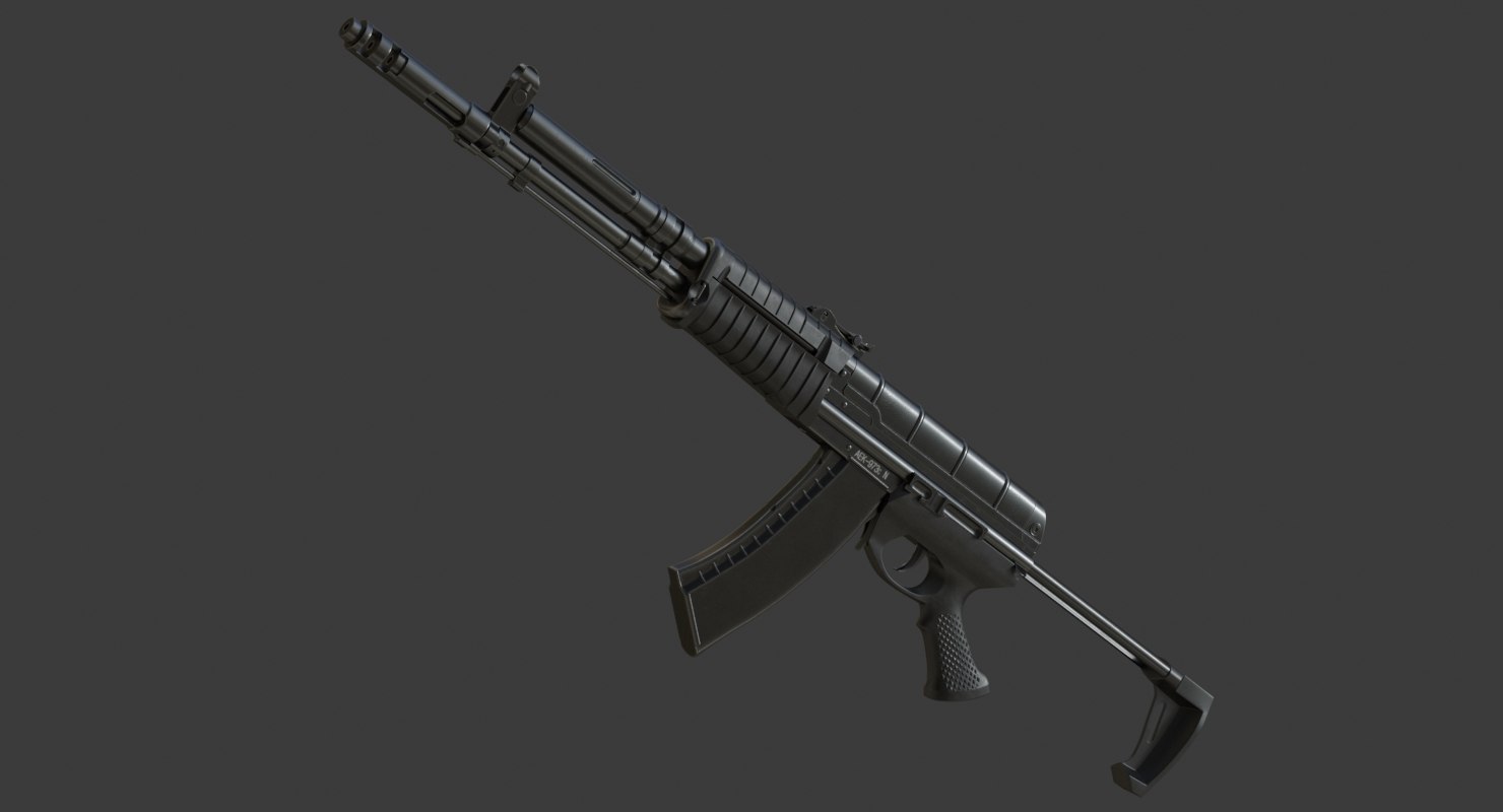 Realistic aek 973c model - TurboSquid 1335176