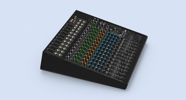 3D dj-sound-mixing-board - TurboSquid 1335186
