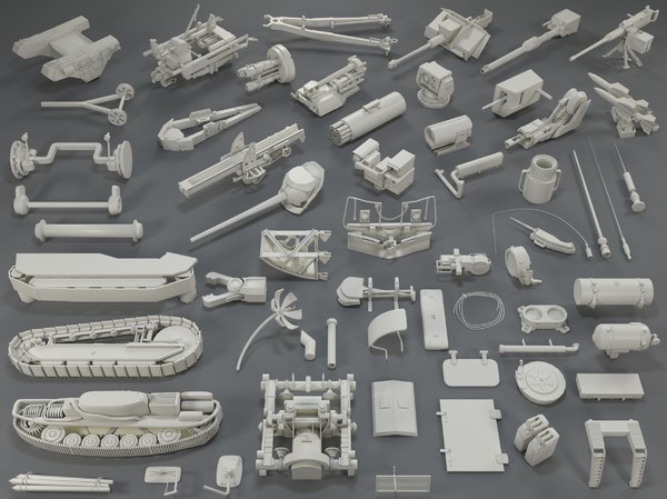 3D Kitbash Models | TurboSquid