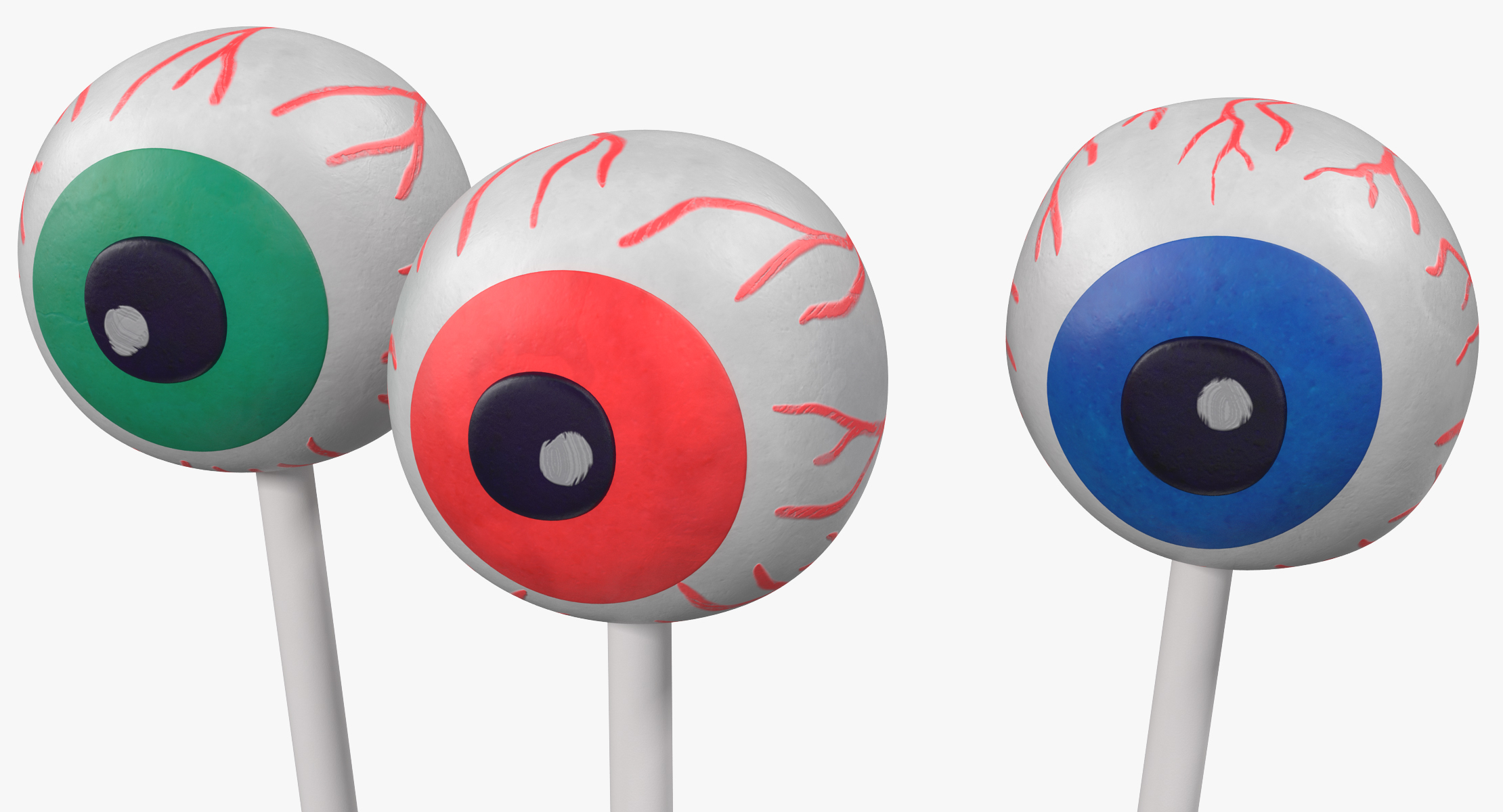Eyeball cake pops 3D - TurboSquid 1335366