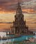 3D fantasy sunset tower model - TurboSquid 1335520