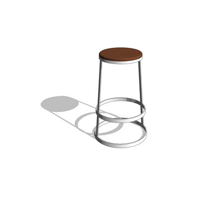 Building Revit Family bernhardt bar stool