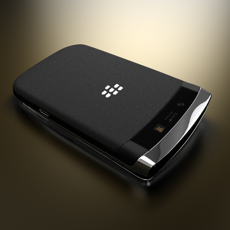 new blackberry 9800 torch 3d model