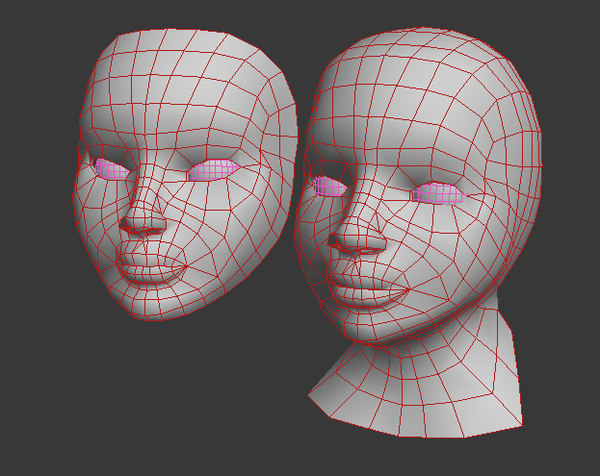 mask doll 3d model