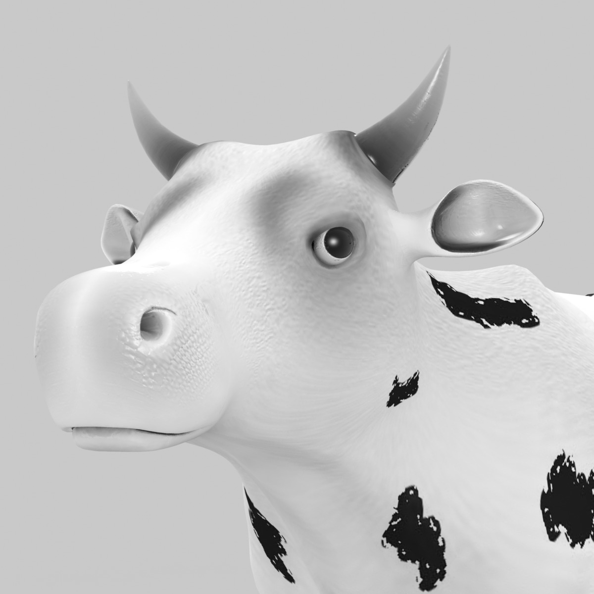 cow animation 3d 3ds