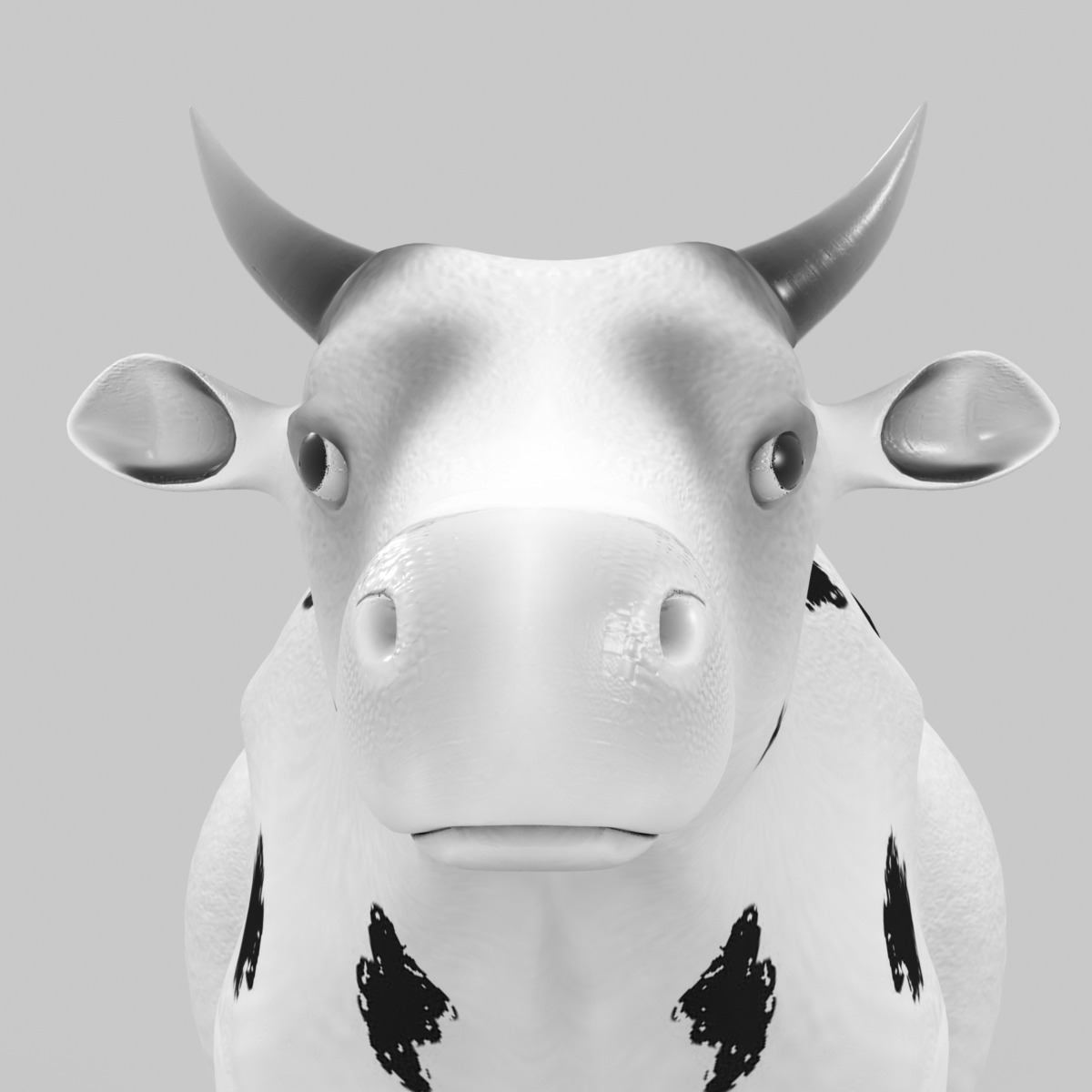 cow animation 3d 3ds