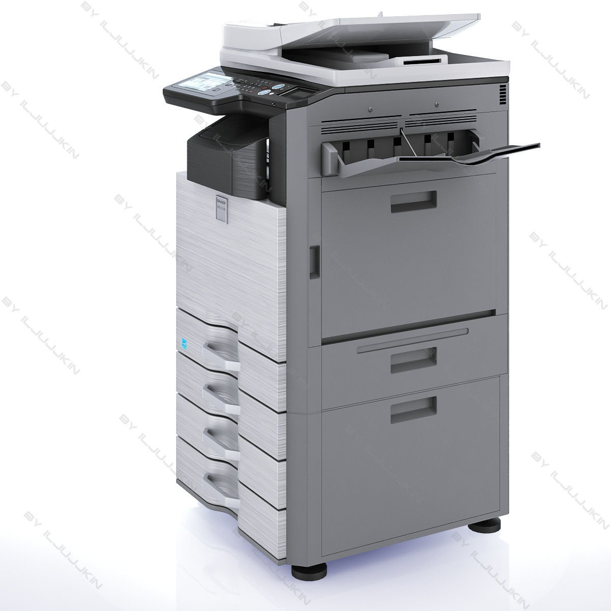 mfp sharp mx-2310u 3d model