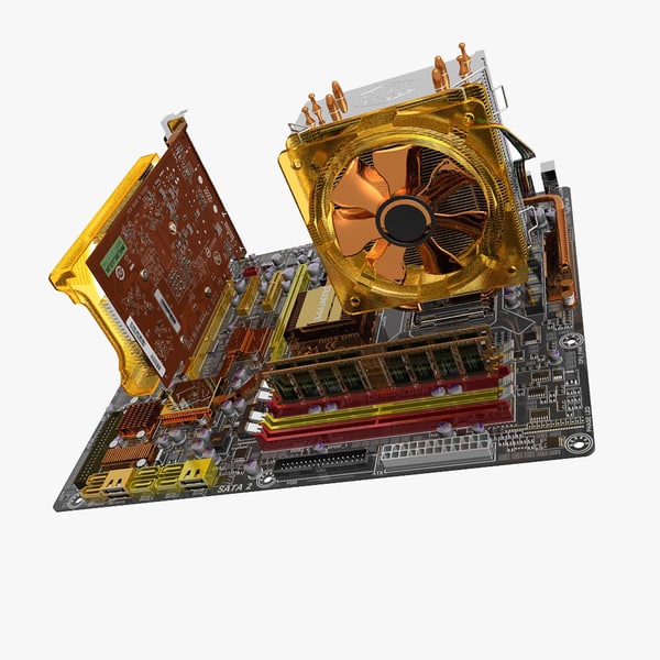 Motherboard 3D Models for Download | TurboSquid