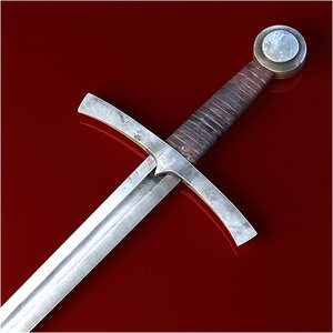 3d mace medieval melee model