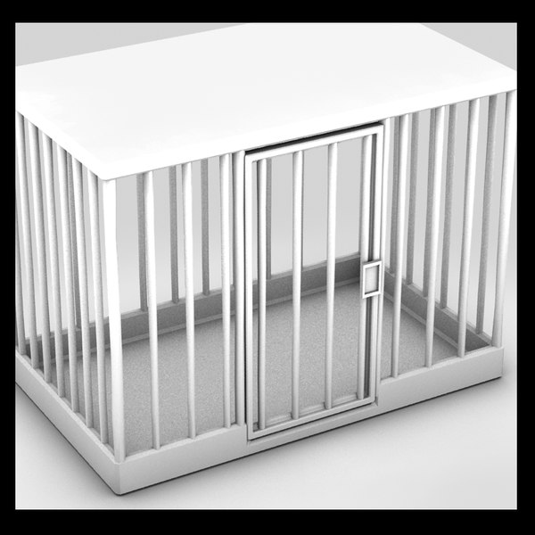3ds max animal cage