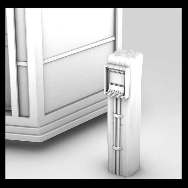 3d model elevator