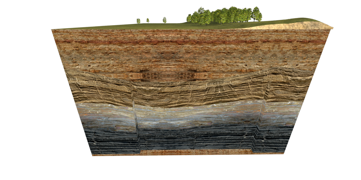 Texture Photoshop underground layers ground