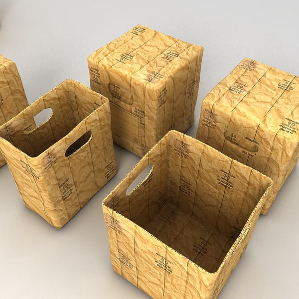 3ds max paper box