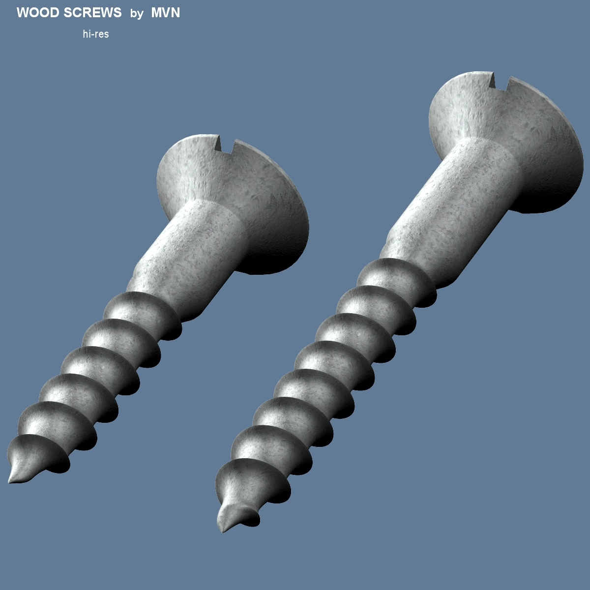 3ds max wood screws