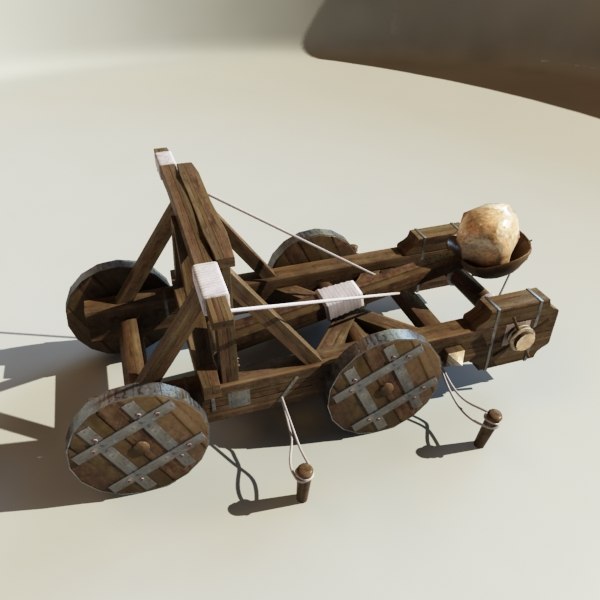 modelo 3d Catapulta animada d - TurboSquid 707647