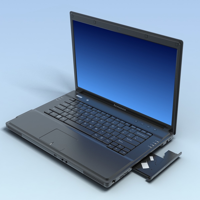 3d model notebook lenovo 3000 g530