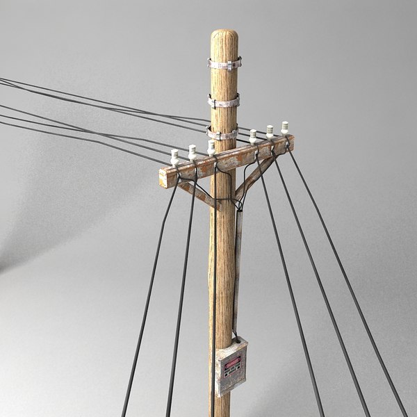 3d power line model